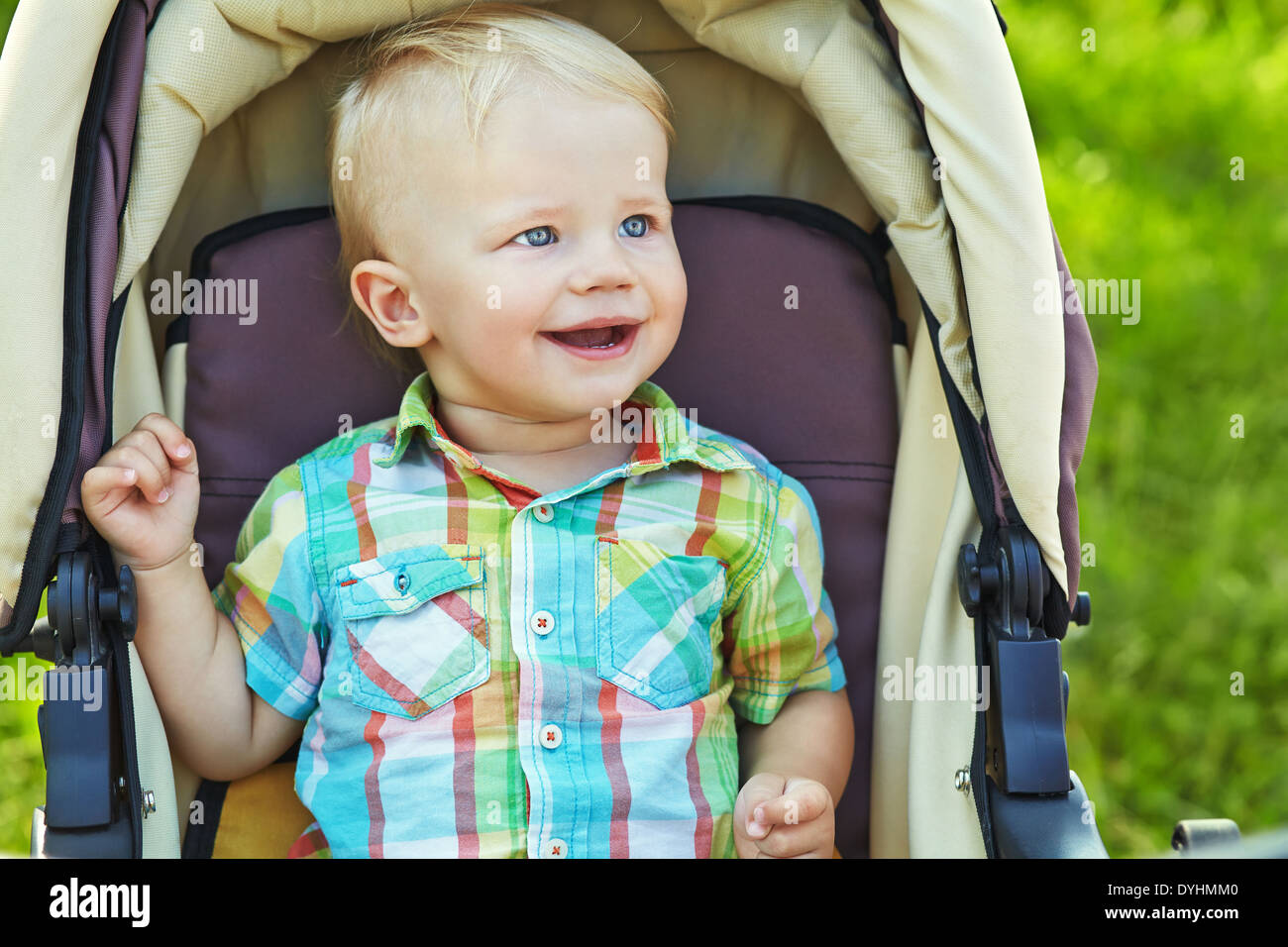 baby in the stroller Stock Photo - Alamy