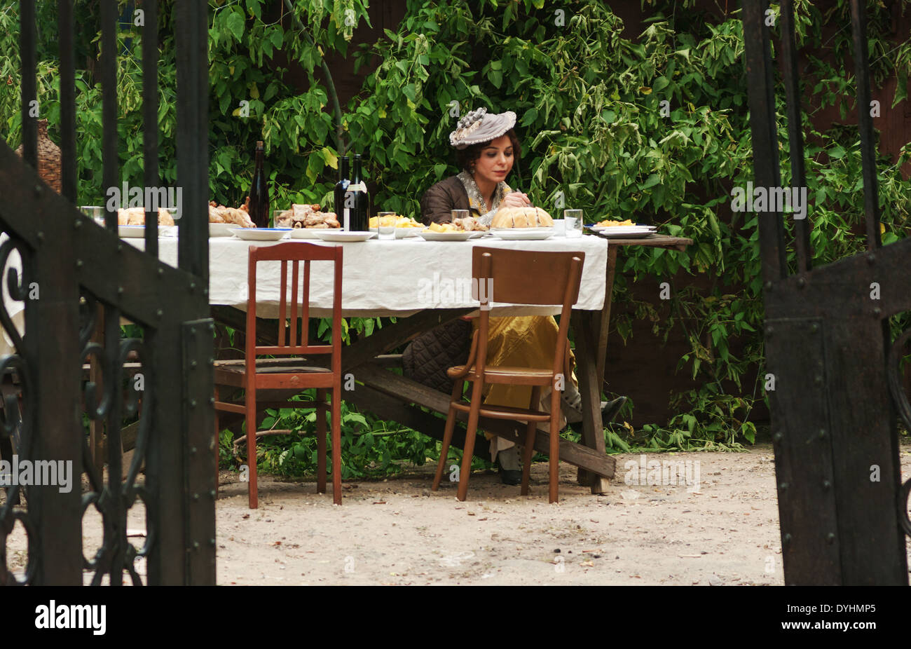 Movie episode - Marc Chagall and Bella Rosenfeld's wedding Stock Photo ...