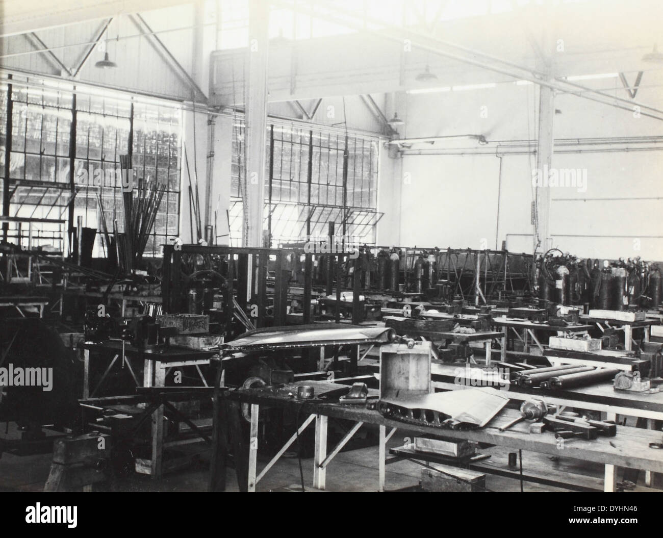 Historic factory interior hi-res stock photography and images - Alamy