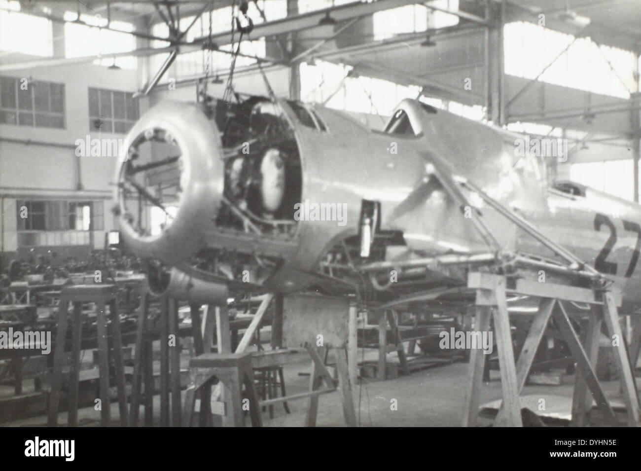 This image provides an insight into the process of aircraft ...