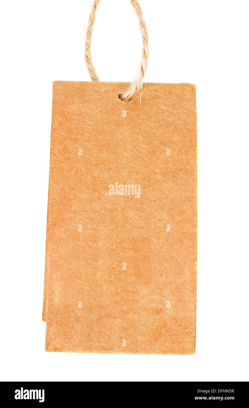 paper label, tag Stock Photo - Alamy