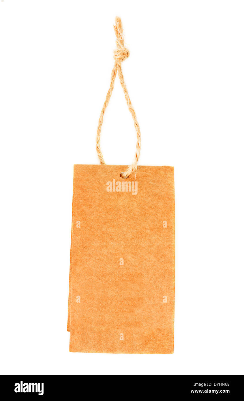paper label, tag Stock Photo - Alamy