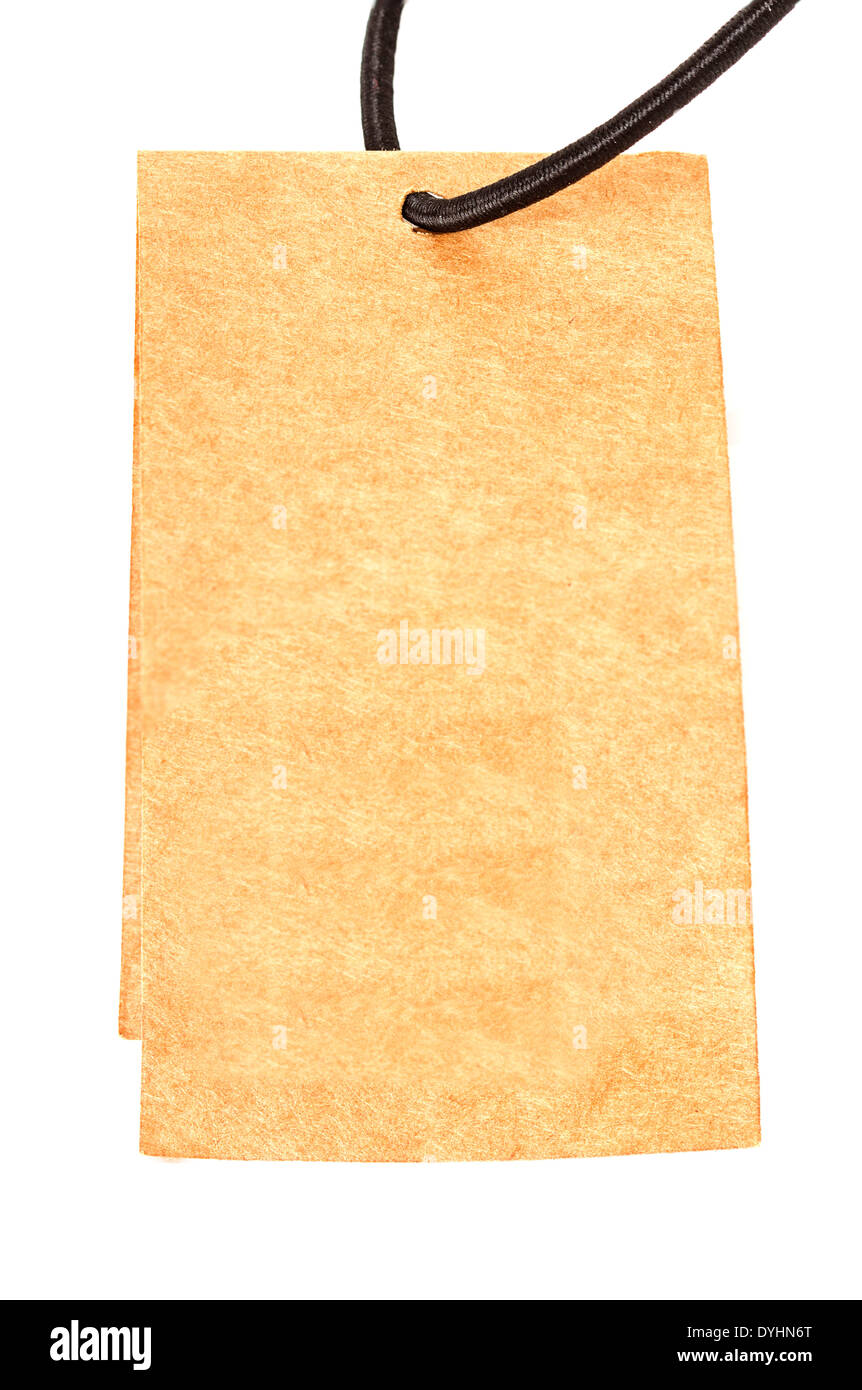paper label, tag Stock Photo - Alamy