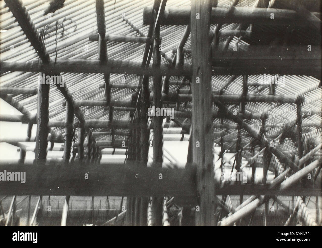 This image depicts the interior of an aircraft factory, where aviation ...