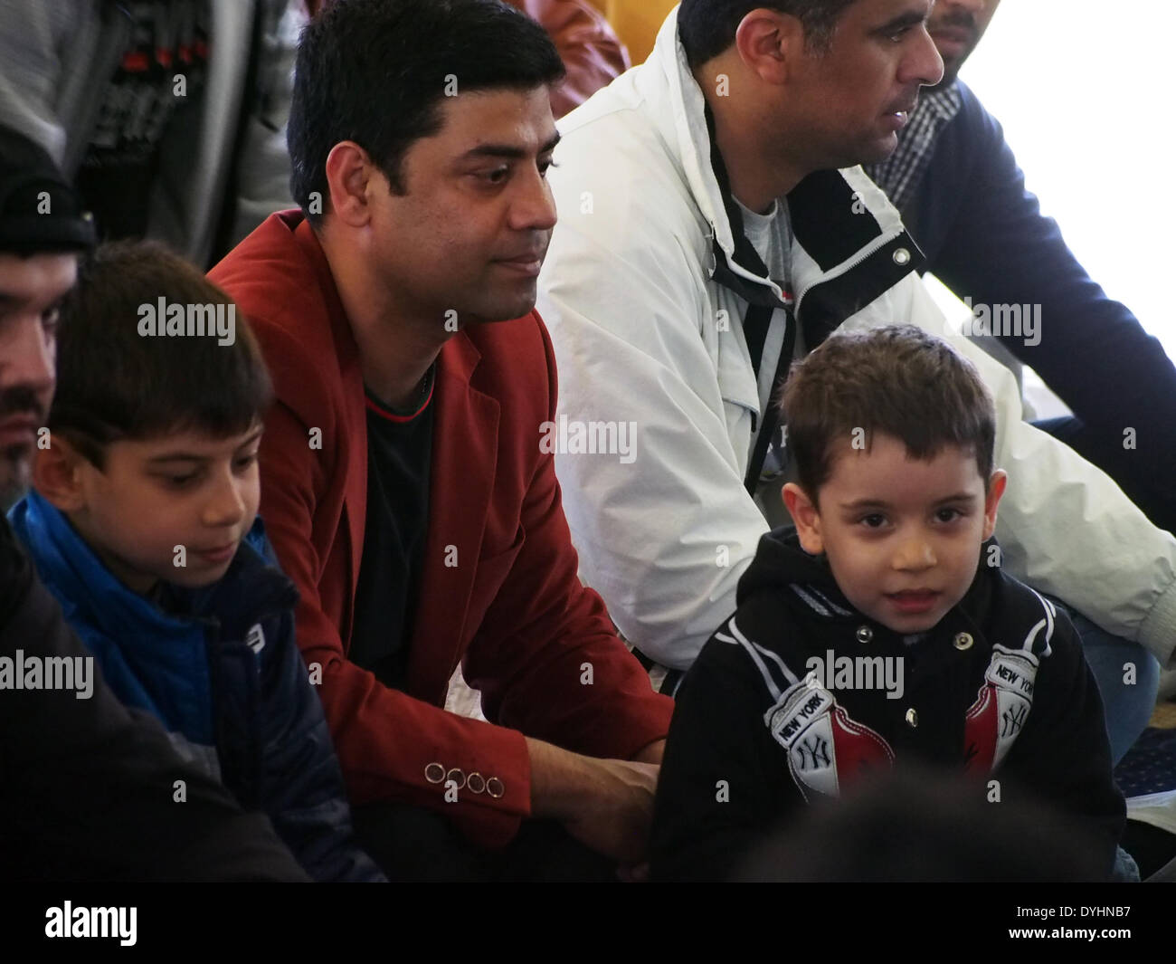 Lugansk, Ukraine. 18th April 2014. Muslim mosque in Lugansk --- In his ...