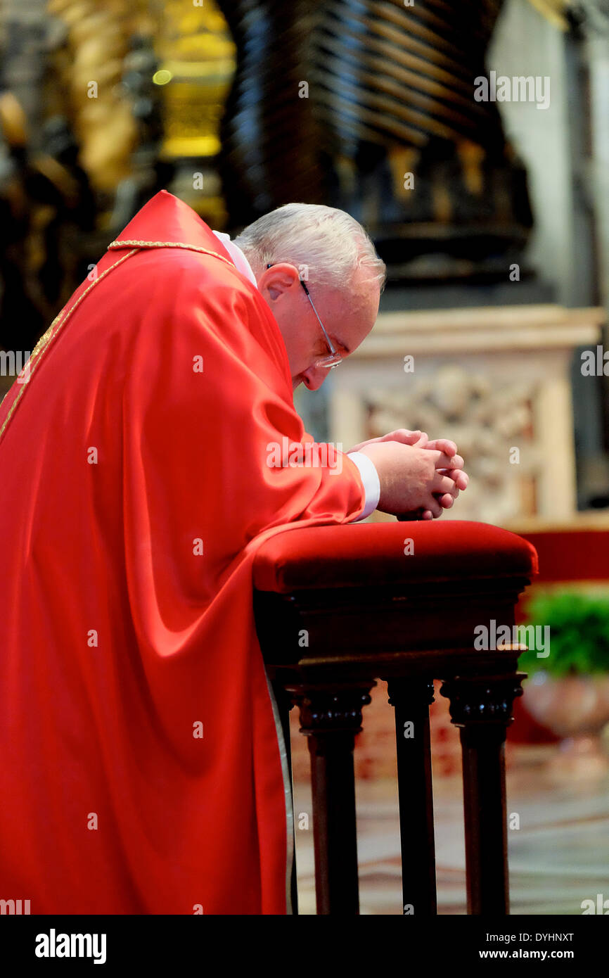 Rome, Italy. 18th April 2014Holy Mass of the Passion of Christ - 18 ...