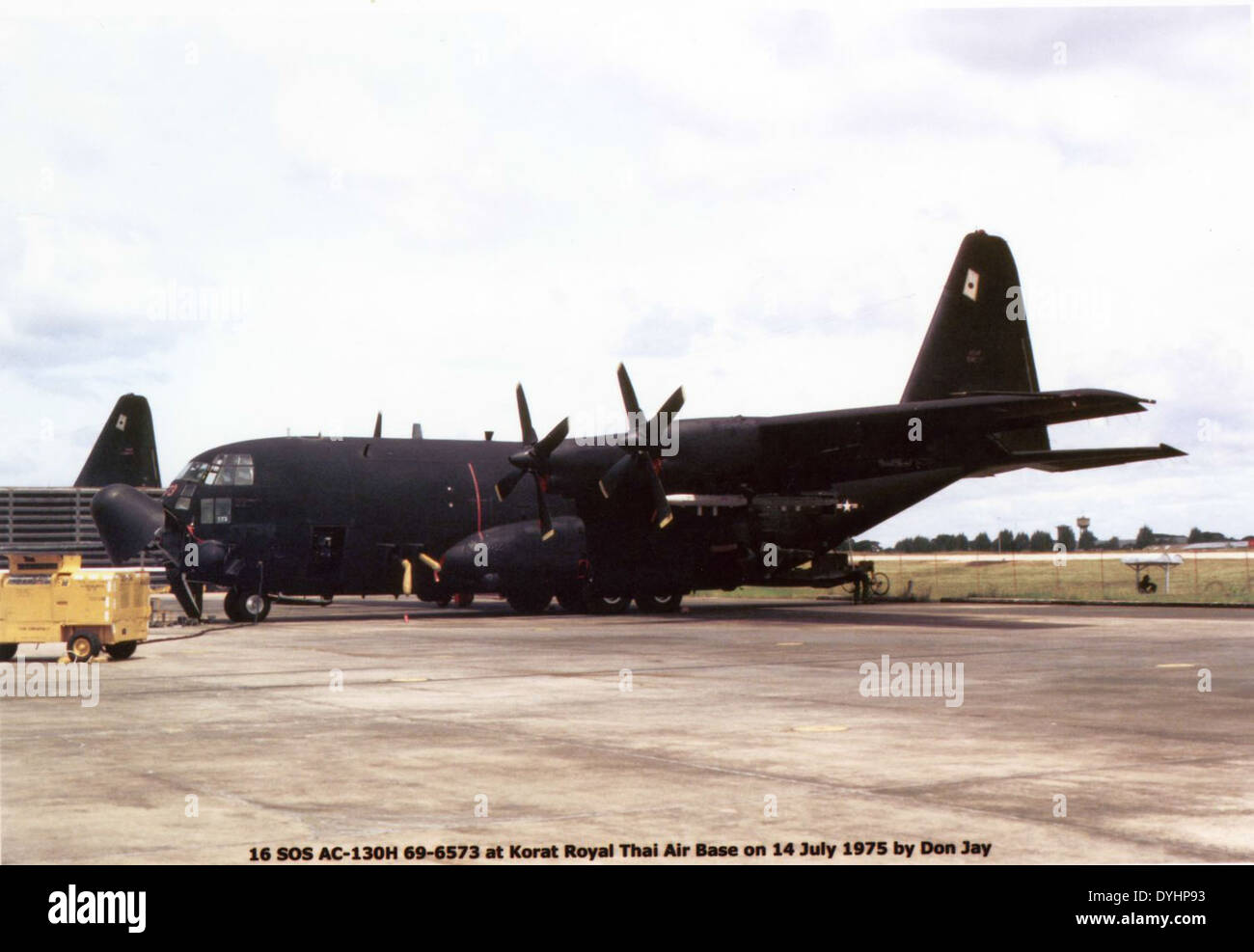 The Lockheed AC-130H Spectre, with the tail number 69-6572, belongs to the 16th Special ...