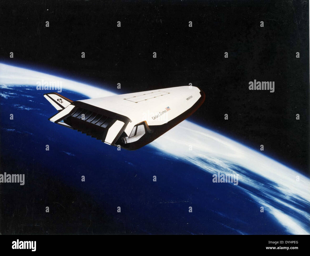 Lockheed-Martin VentureStar orbital spaceplane Stock Photo - Alamy