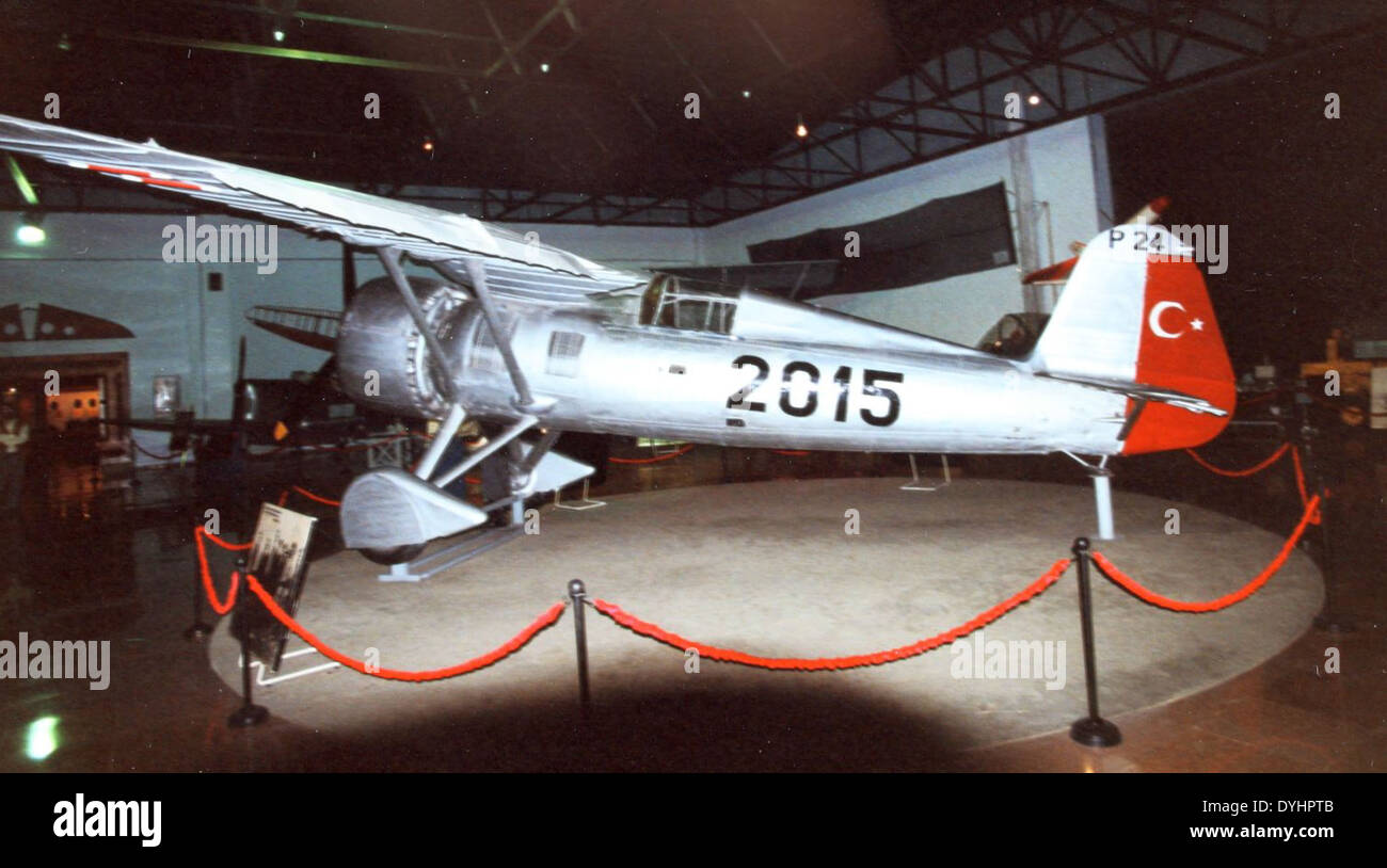 The PZL P.24, a Polish-designed fighter aircraft used in World War II ...