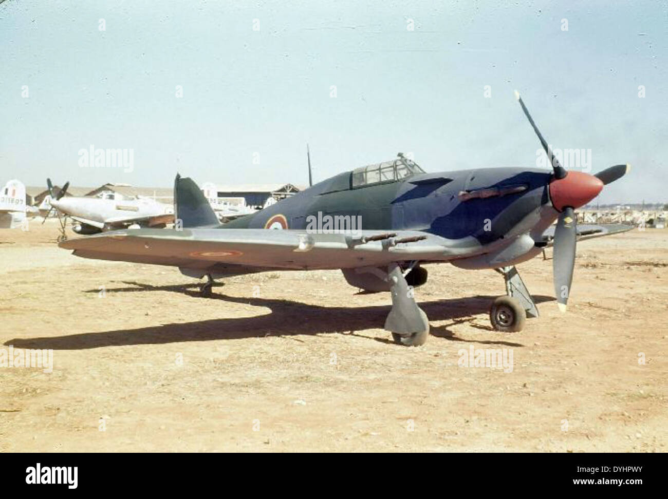 The Hawker Hurricane IIC, flown by the French Air Force during World ...