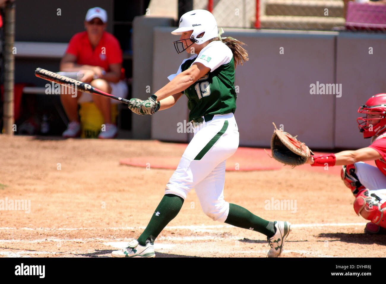 Houston, Texas, USA. 18th Apr, 2014. APR 18 2014: South Florida catcher ...