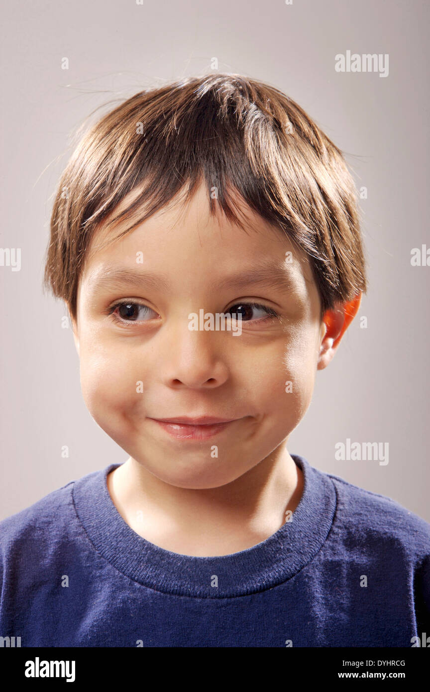 Young Boy, Portrait Stock Photo - Alamy