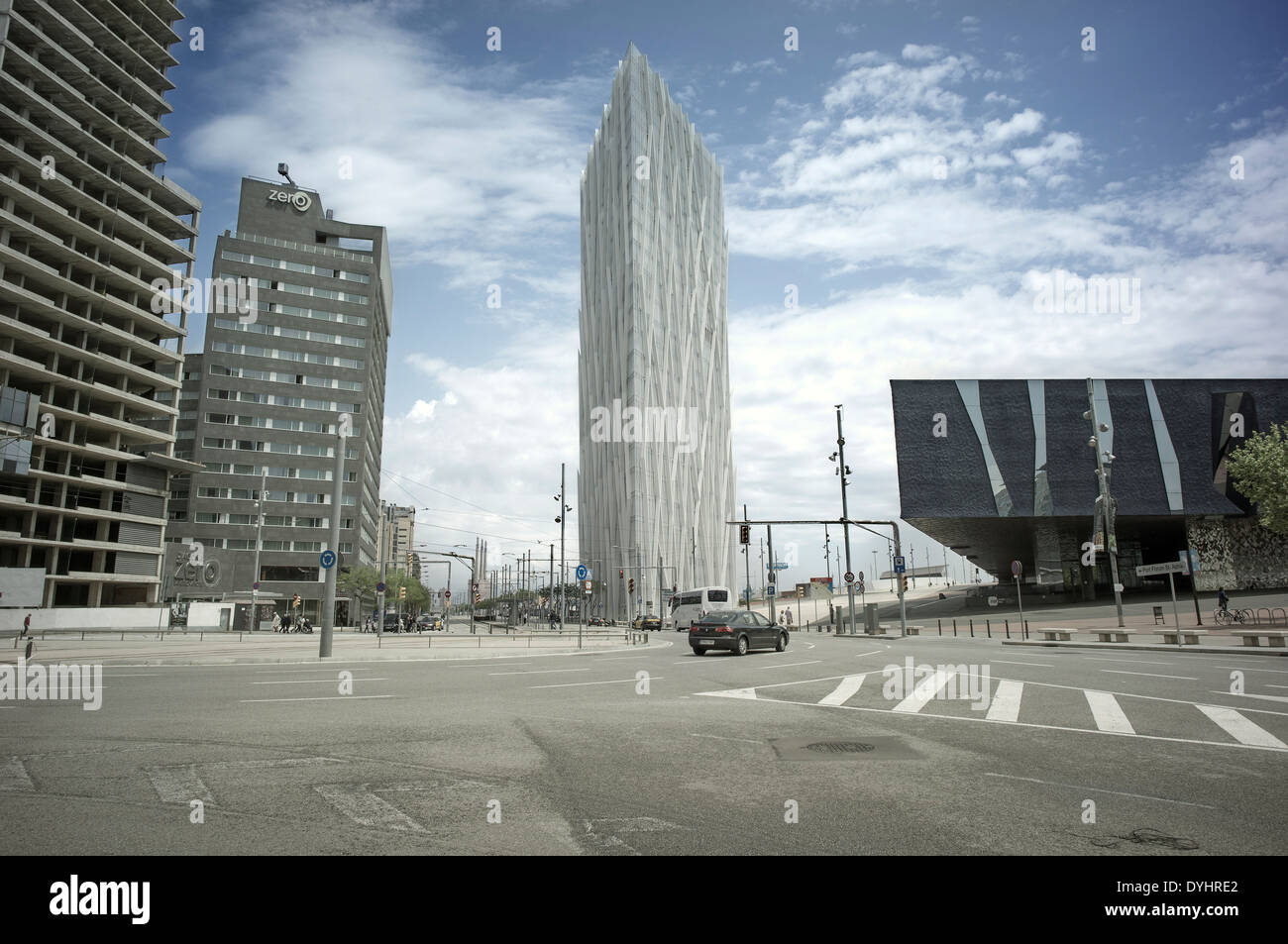 Avenue Diagonal, Barcelona High Resolution Stock Photography and Images ...