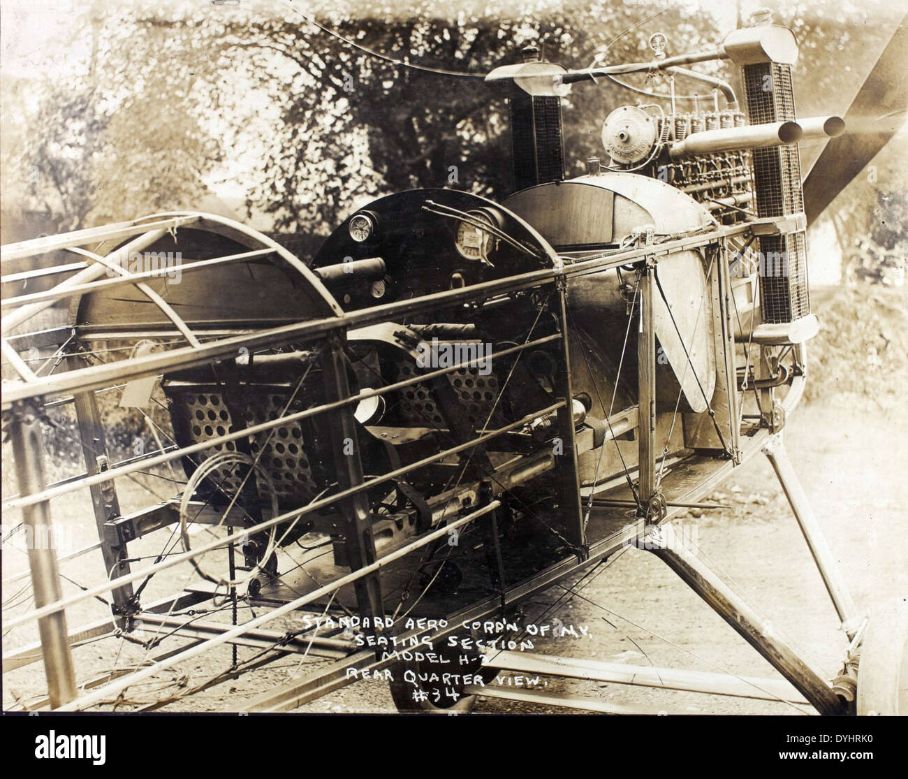 This photograph features a Curtiss Barnstormer aircraft flown by Samuel ...
