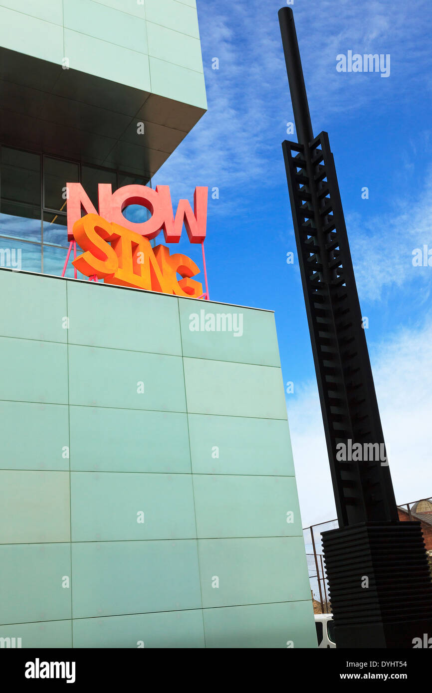 Exterior of the Reid Building, the newly built annex to the Glasgow ...