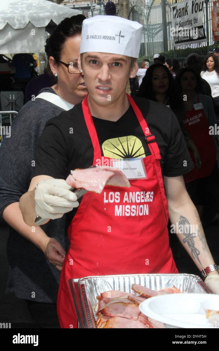 Los Angeles, California, USA. 18th Apr, 2014. Aaron Carter attends Los ...