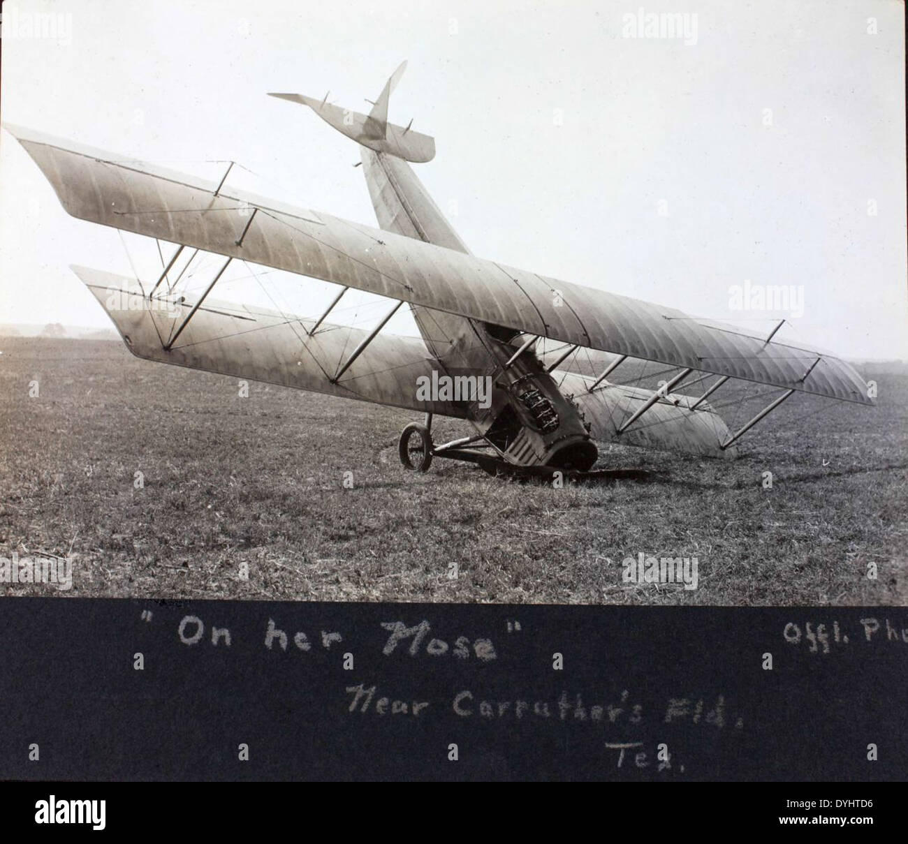 This image from Dorsey's album shows the Curtiss JN-4 Jenny, a key ...