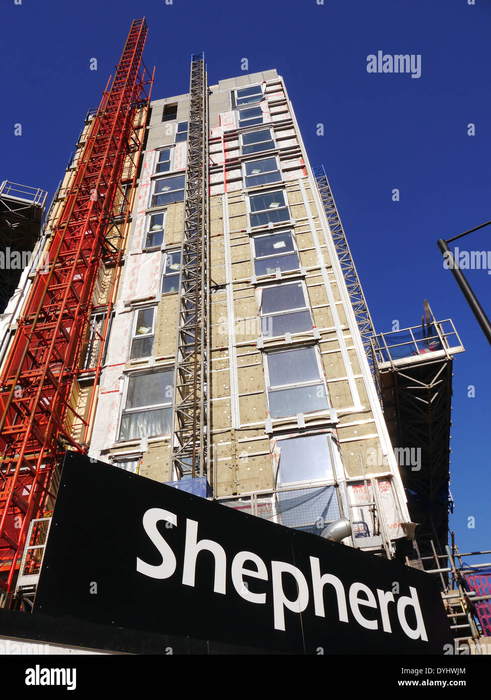 Modern architecture - Construction of office building, Science City ...