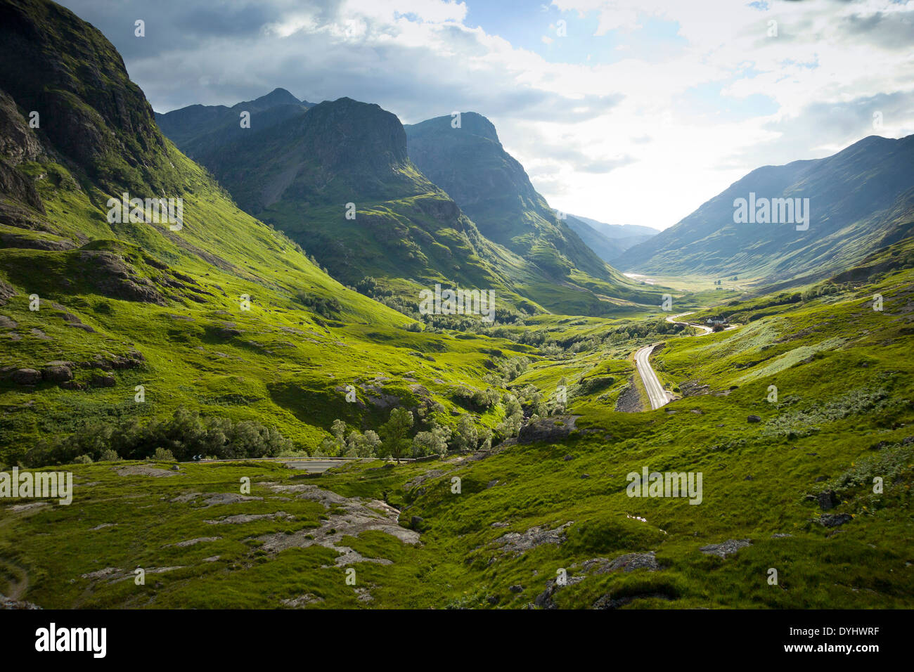 pass of glencoe Stock Photo - Alamy