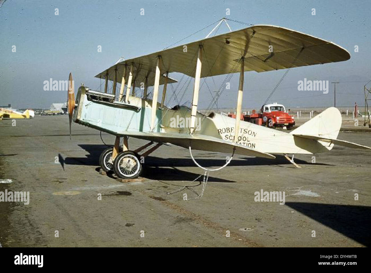 The Standard J-1, used during World War II, is shown in this image ...