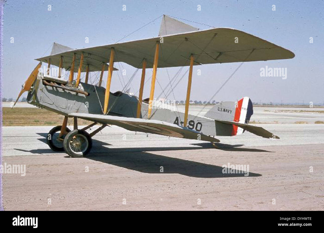 The Standard J-1, registration N2826D, was a classic bi-plane used ...