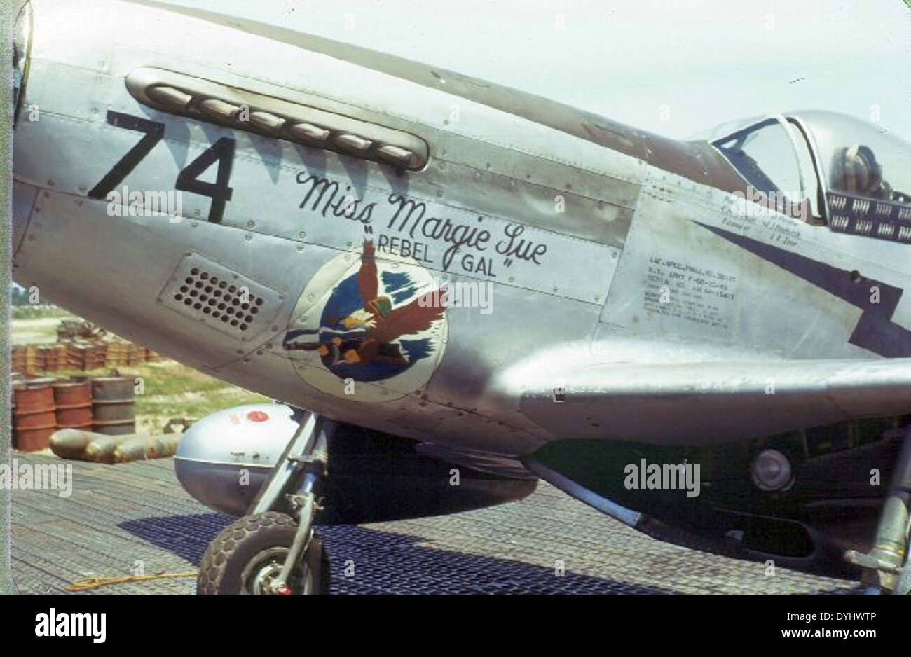 The North American F-6D, serial number 44-15417, was a reconnaissance ...