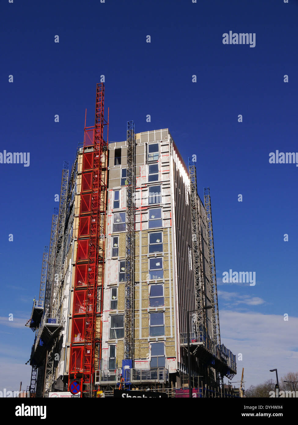 Modern architecture - Construction of office building, Science City ...