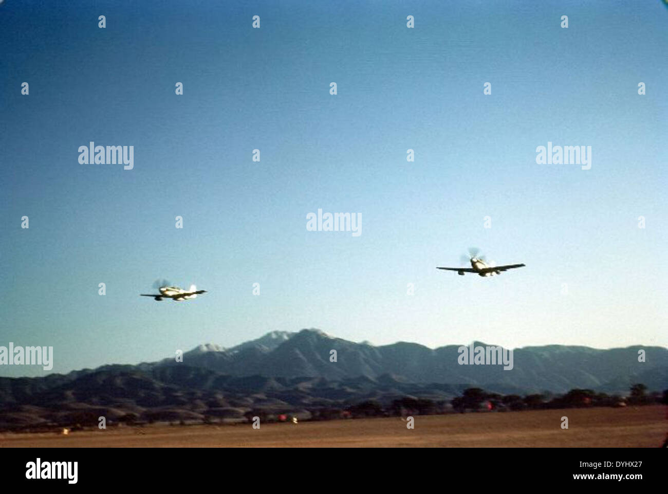 This image features a North American P-51C Mustang from the 118th ...