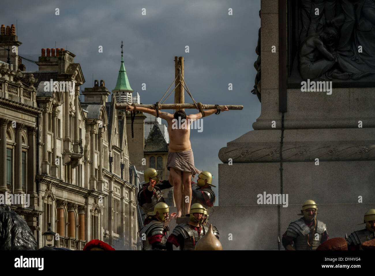 The Passion of Jesus play by the Wintershall Players in London's ...