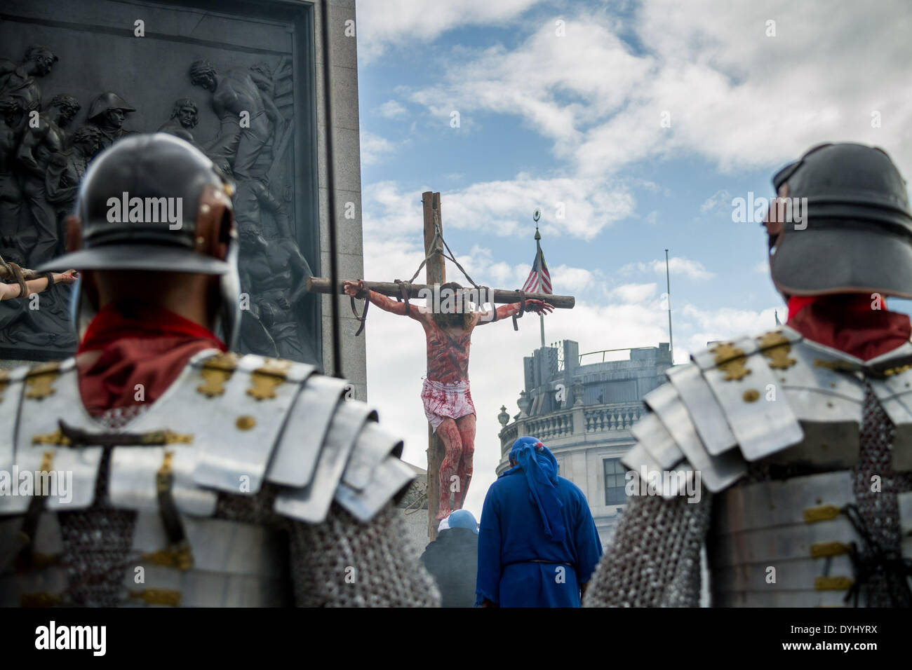 The Passion of Jesus play by the Wintershall Players in London's ...