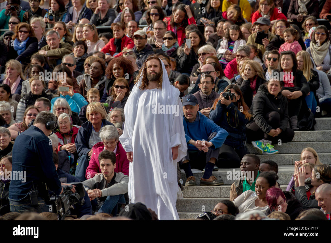 The Passion of Jesus play by the Wintershall Players in London's ...