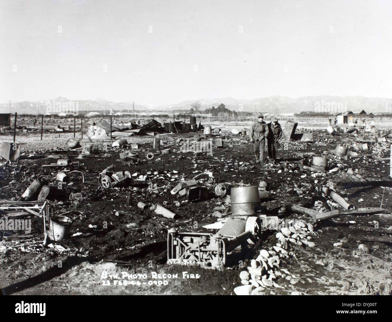 This photo from the Daniels Album shows a reconnaissance fire mission ...