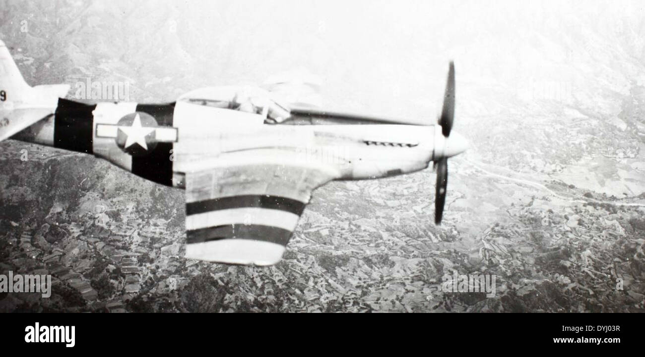 This photograph from Charles Daniels’ album shows an F-6 fighter ...