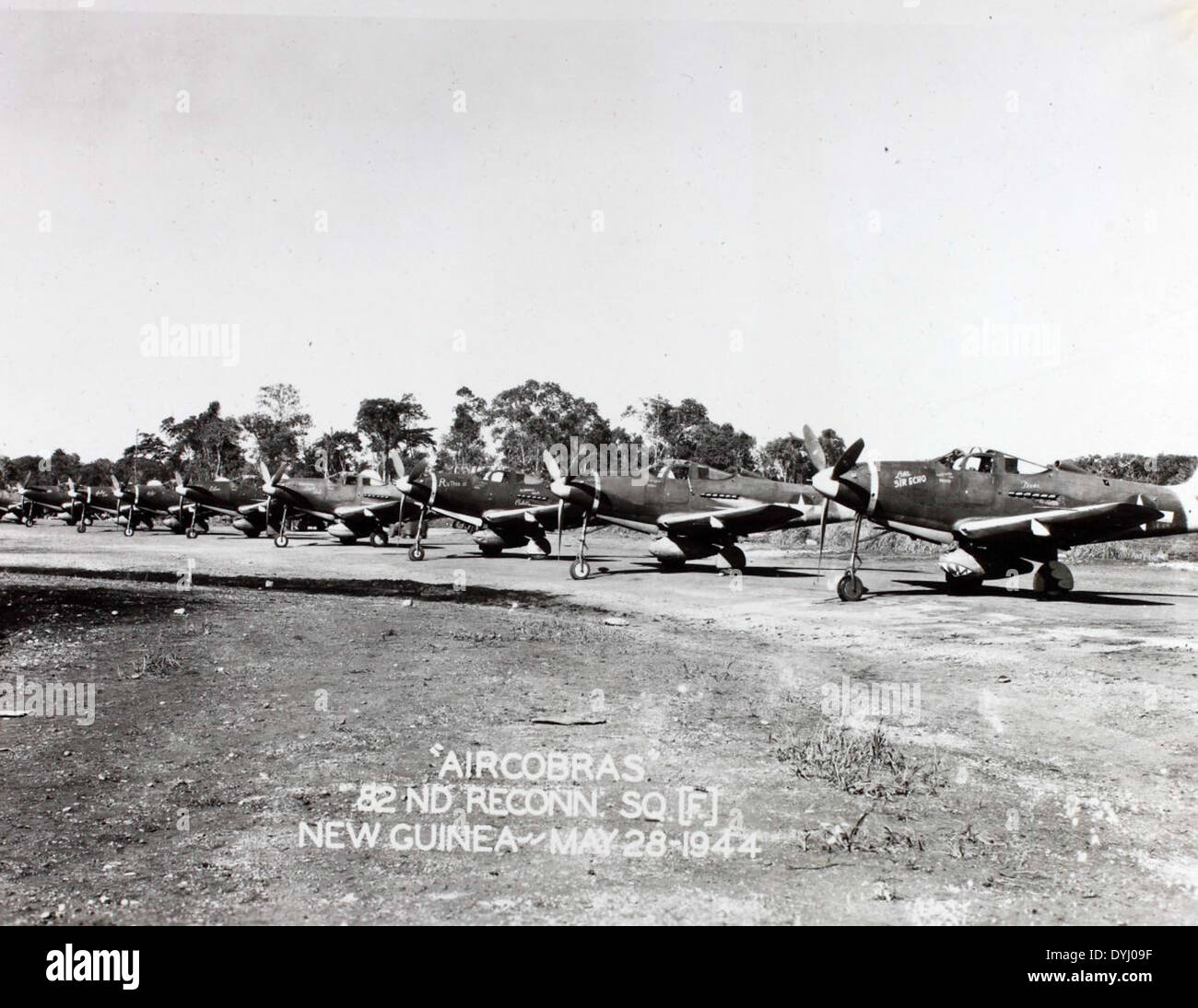 This photo from Charles Daniels' album shows a P-39 Airacobra from the ...