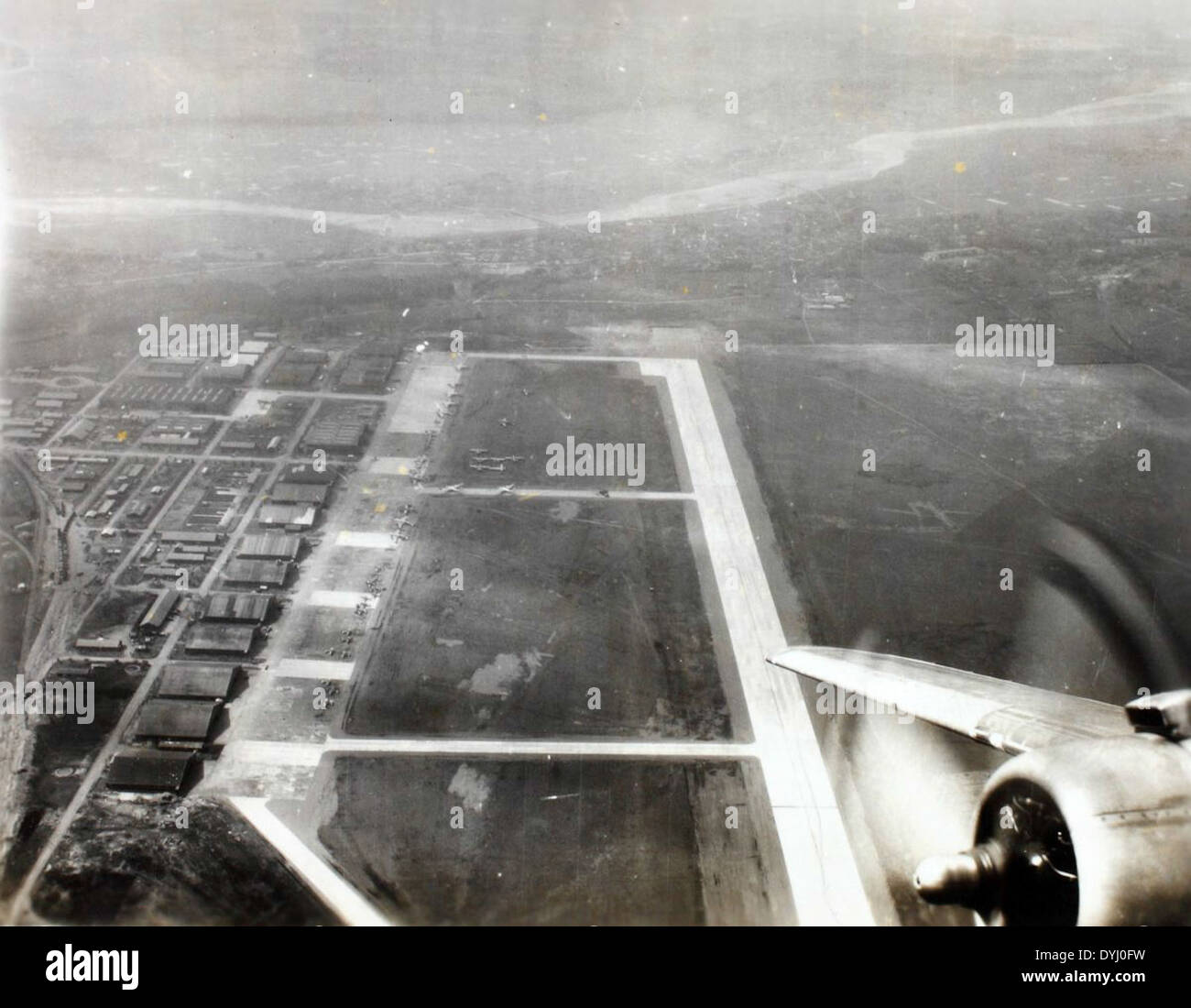 Charles Daniels' album includes images from Johnson Field in 1946 ...