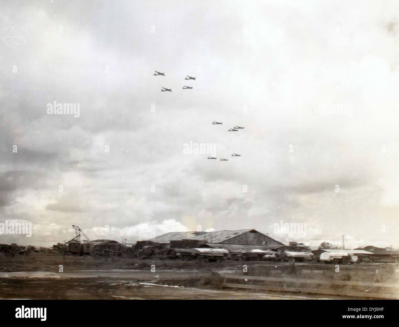 This photo, part of the Charles Daniels album, depicts B-29 ...