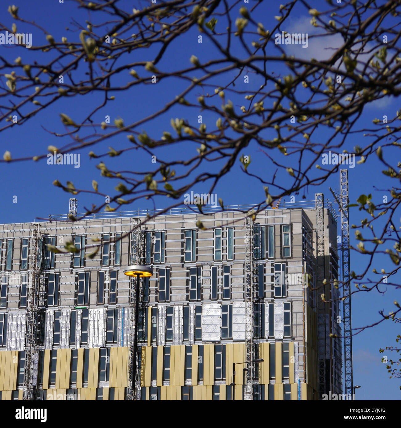 Modern architecture - Construction of office building, Science City ...
