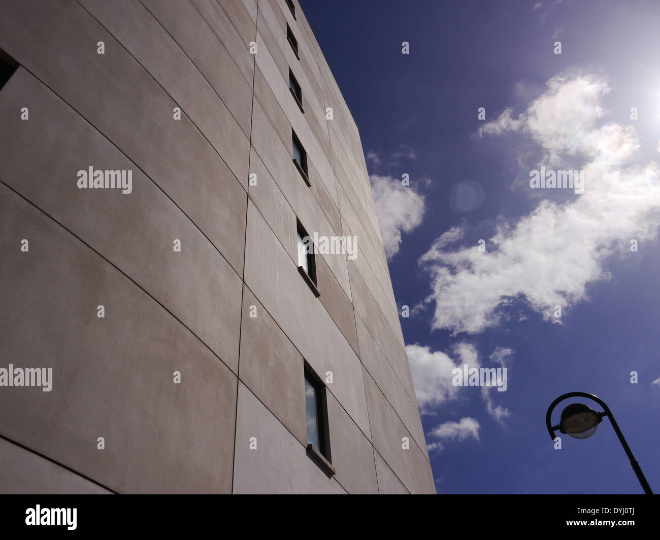 Creative image of architecture / architectural aspects of a modern ...