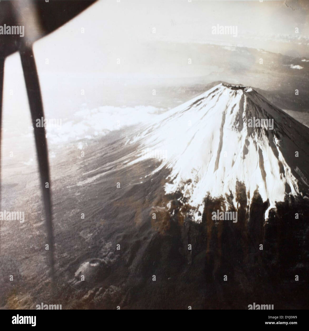 This photo from Charles Daniels’ collection shows a view of Mt. Fuji ...