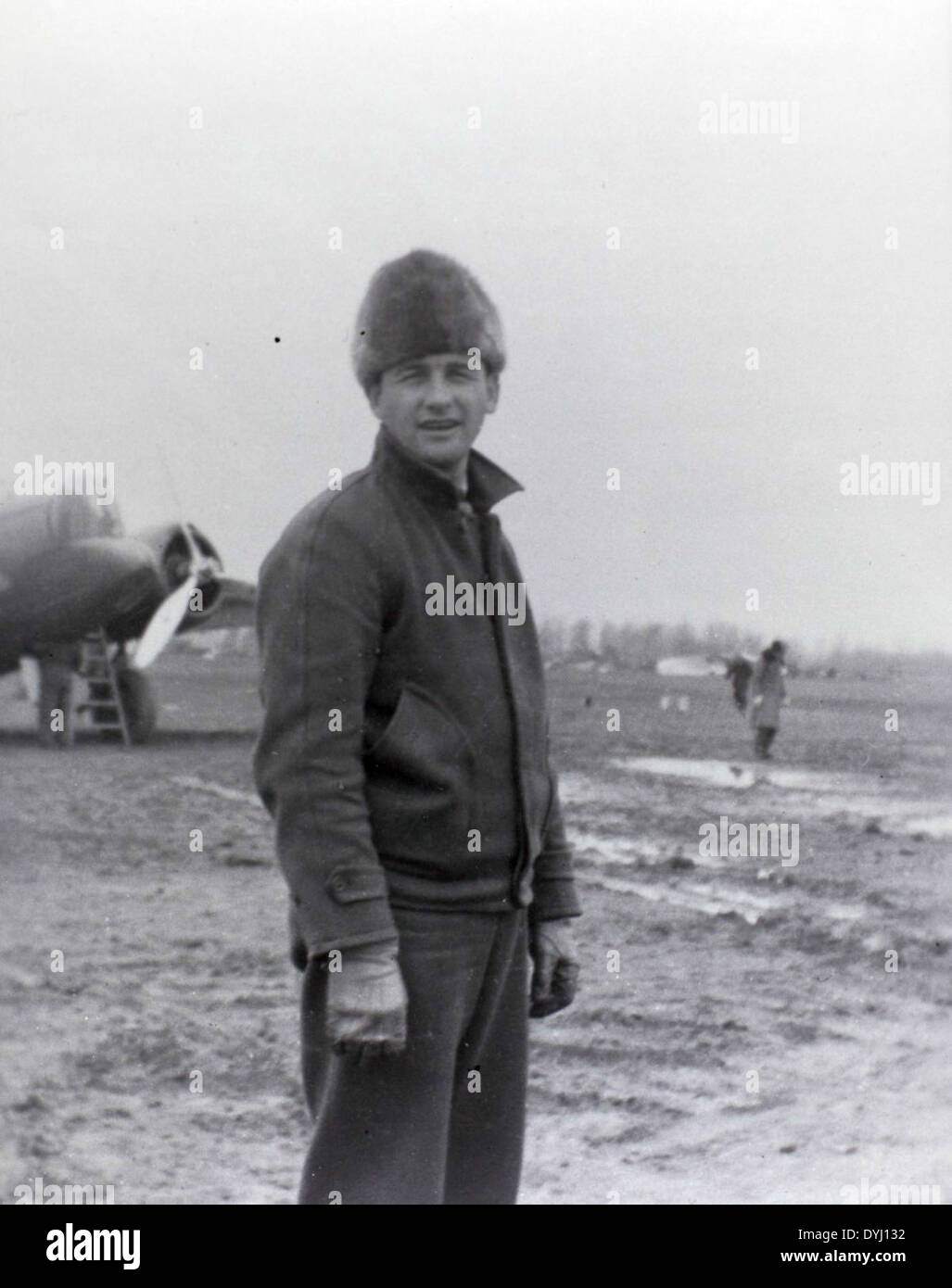 This photograph captures the role of Gibbons during World War II ...