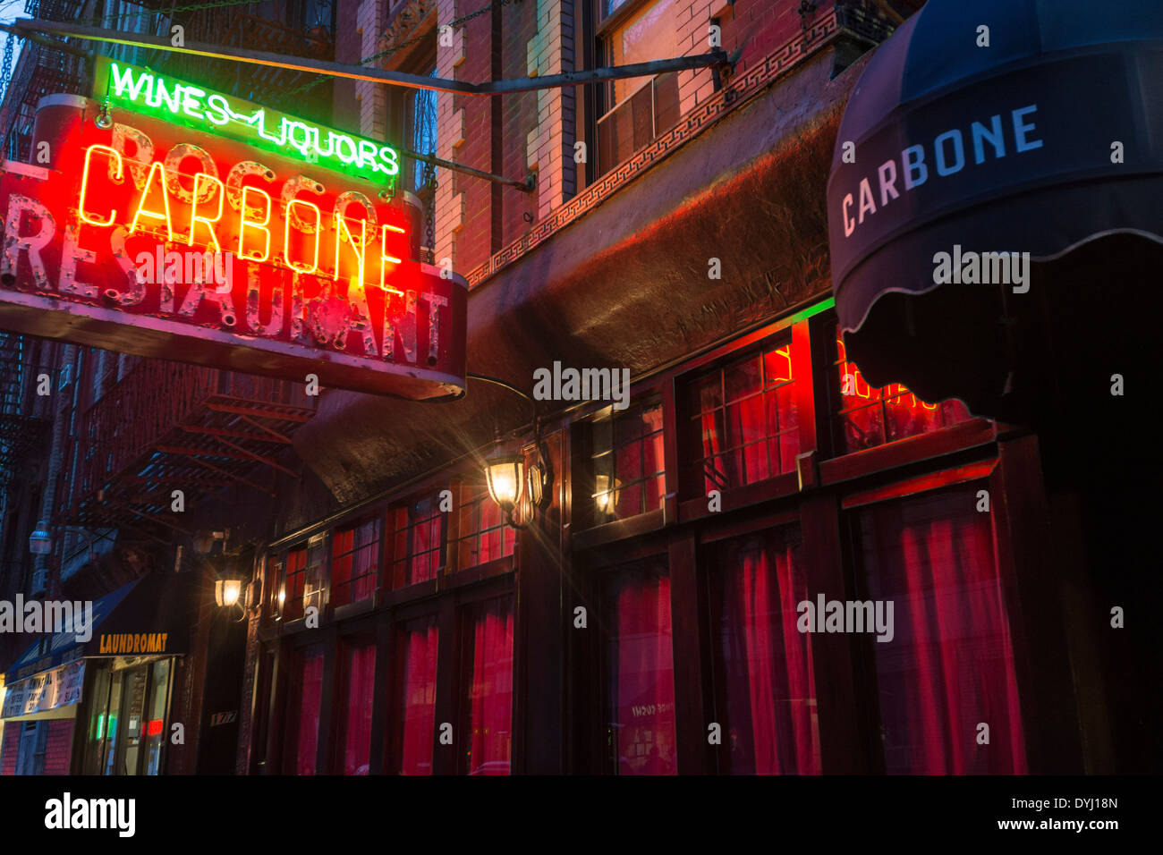 Carbone Italian Restaurant Stock Photo - Alamy