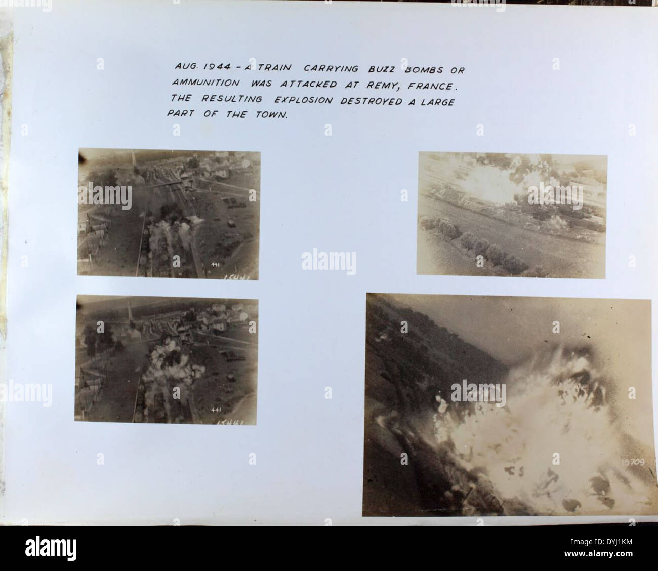 This photo captures the 8th Air Force during World War II, highlighting ...