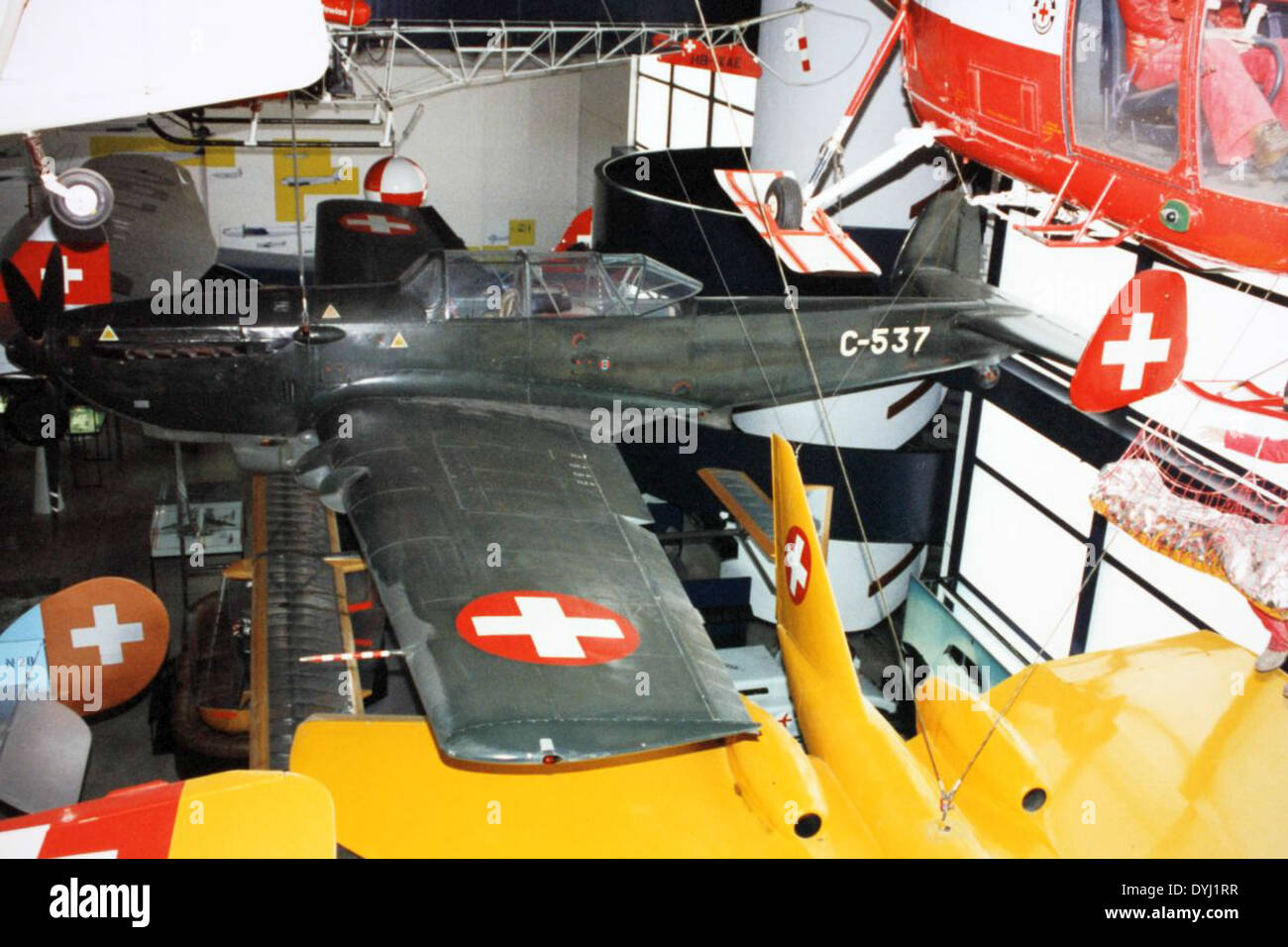 The EKW C-3603-1 is a Swiss-built utility aircraft developed by Emile ...