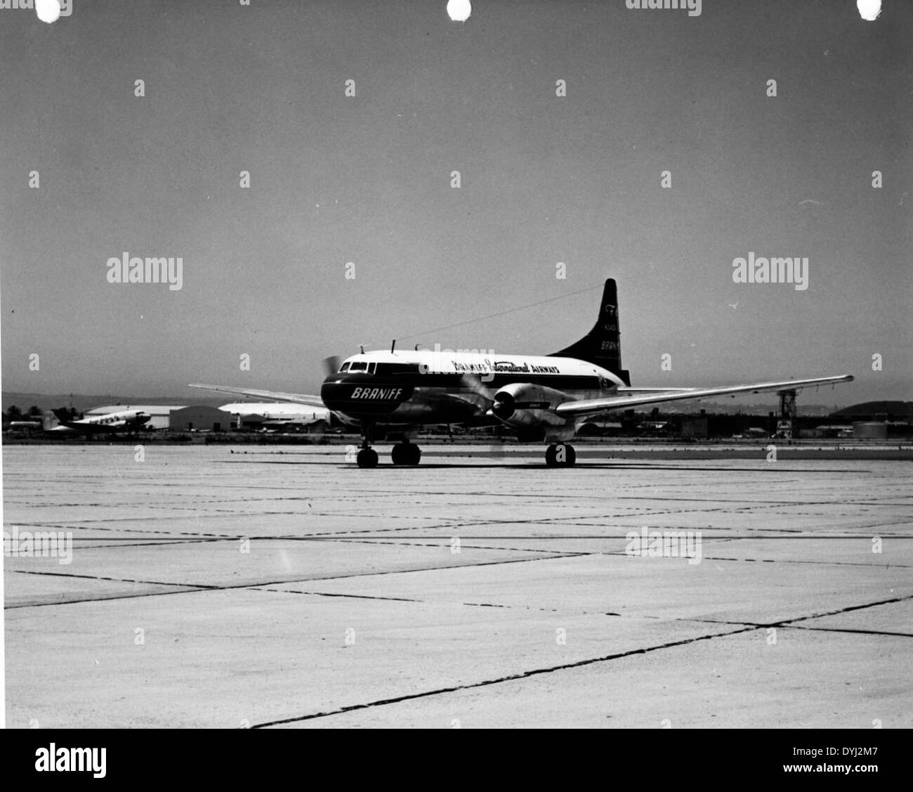 Braniff airplane hi-res stock photography and images - Alamy