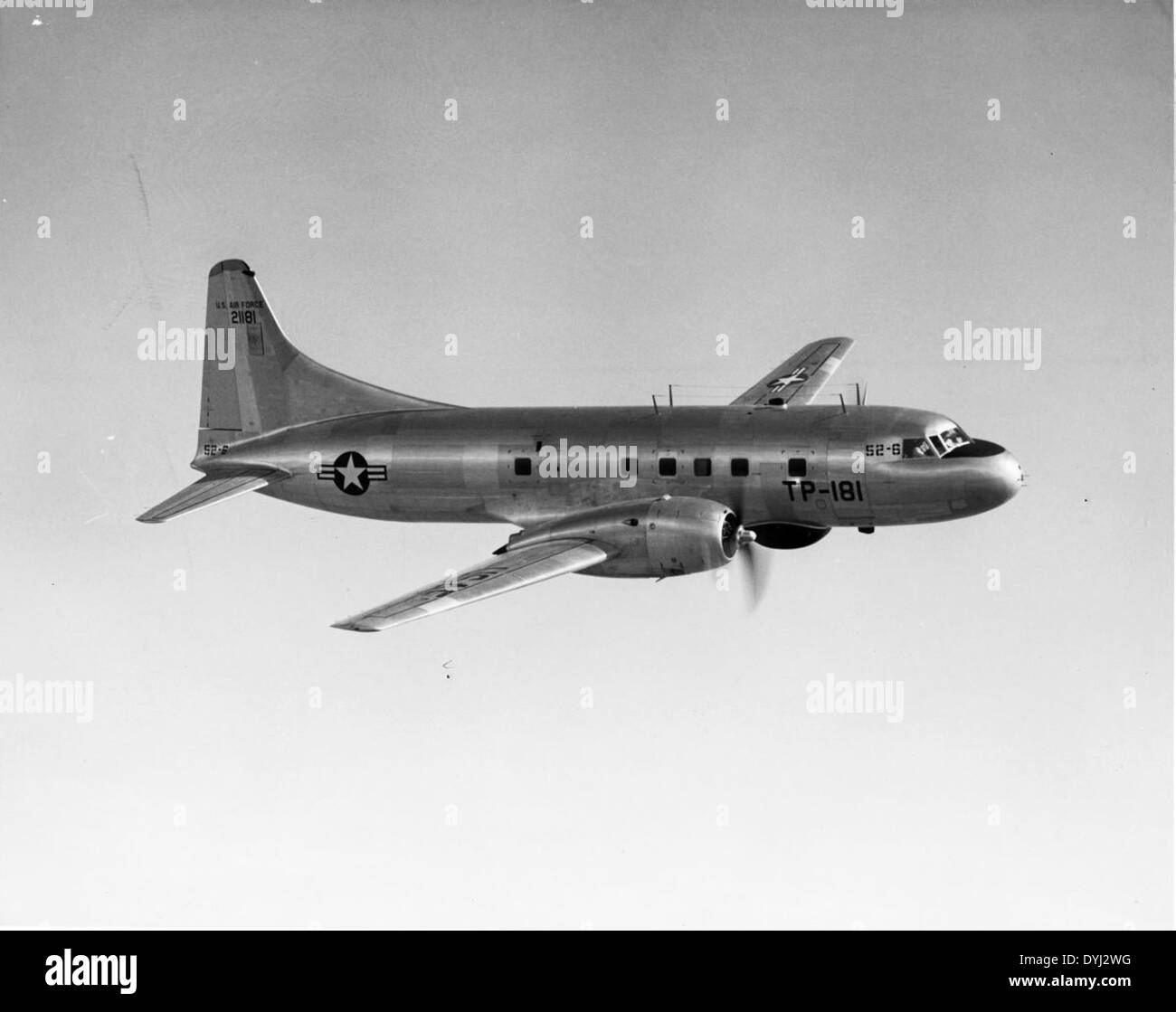 Convair T-29D, 52-1181 A 1966 Stock Photo - Alamy