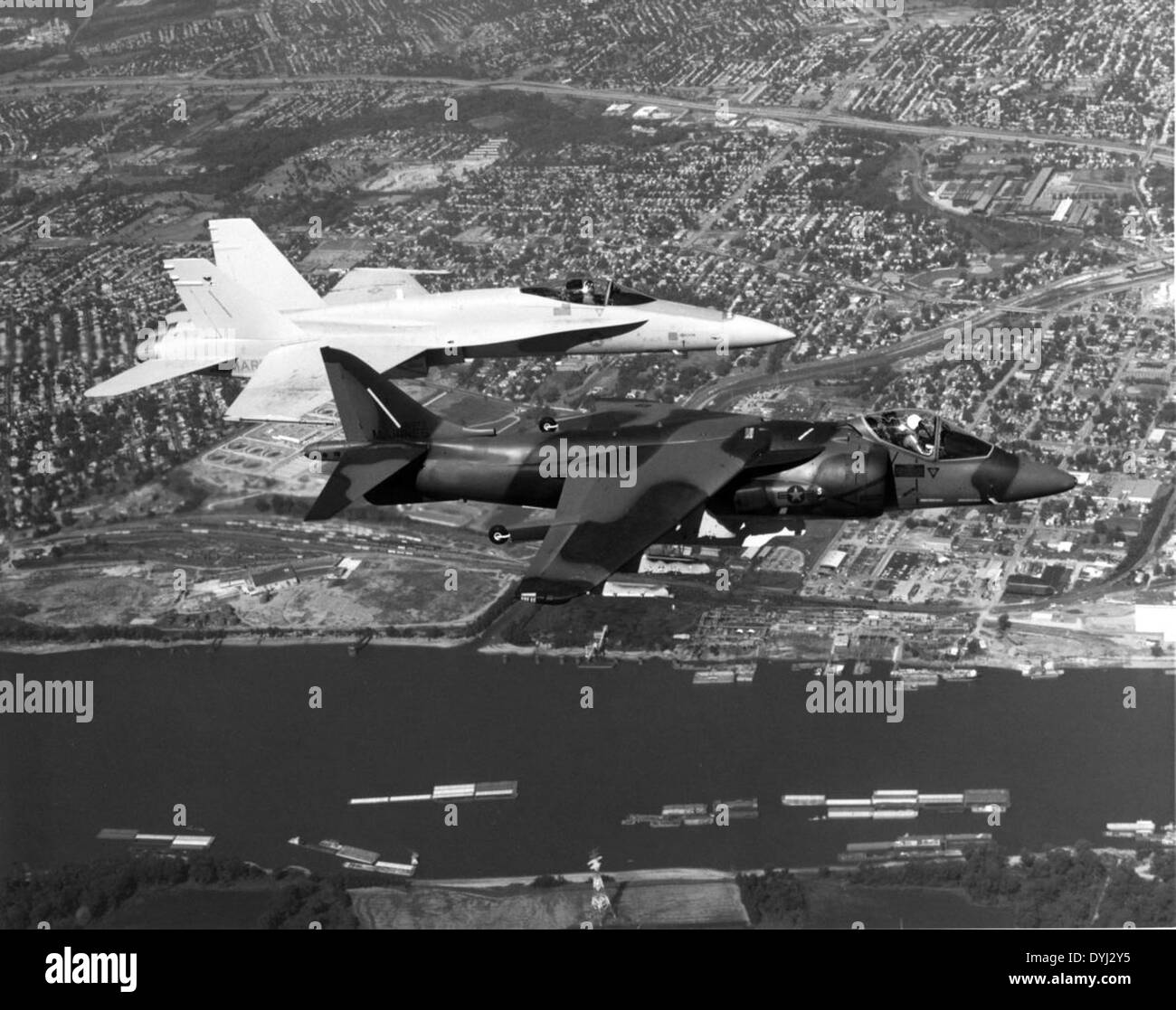 The McDonnell AV-8B Harrier is a versatile, vertical takeoff and ...