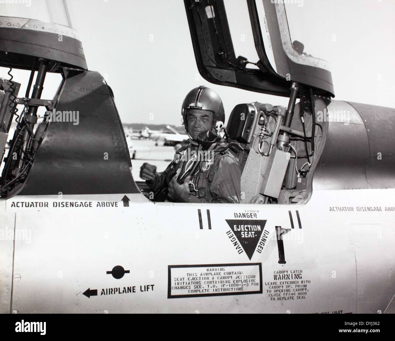 The Republic F-105 Thunderchief, a key aircraft used in the Vietnam War ...