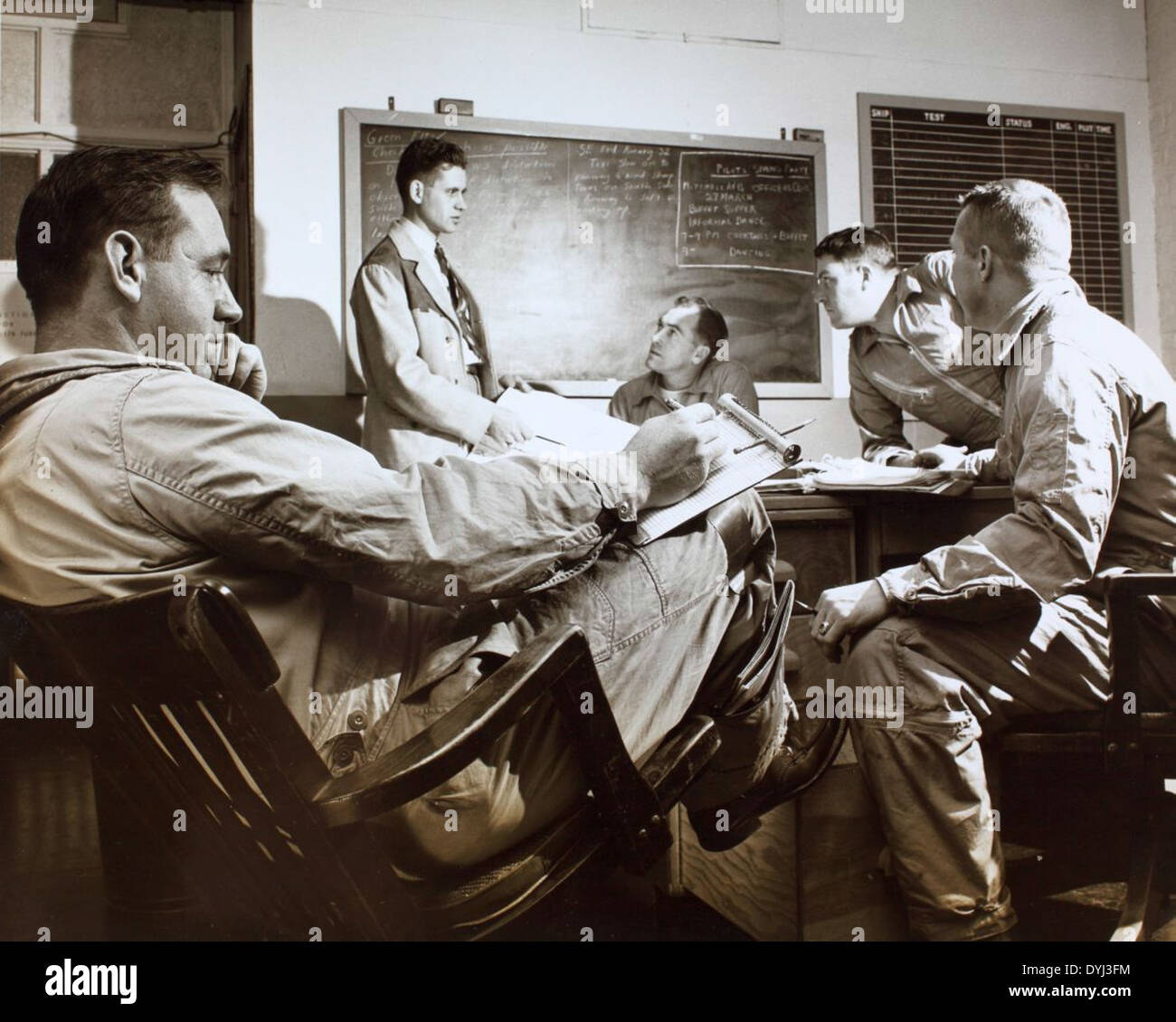 Test Pilot Story Stock Photo - Alamy