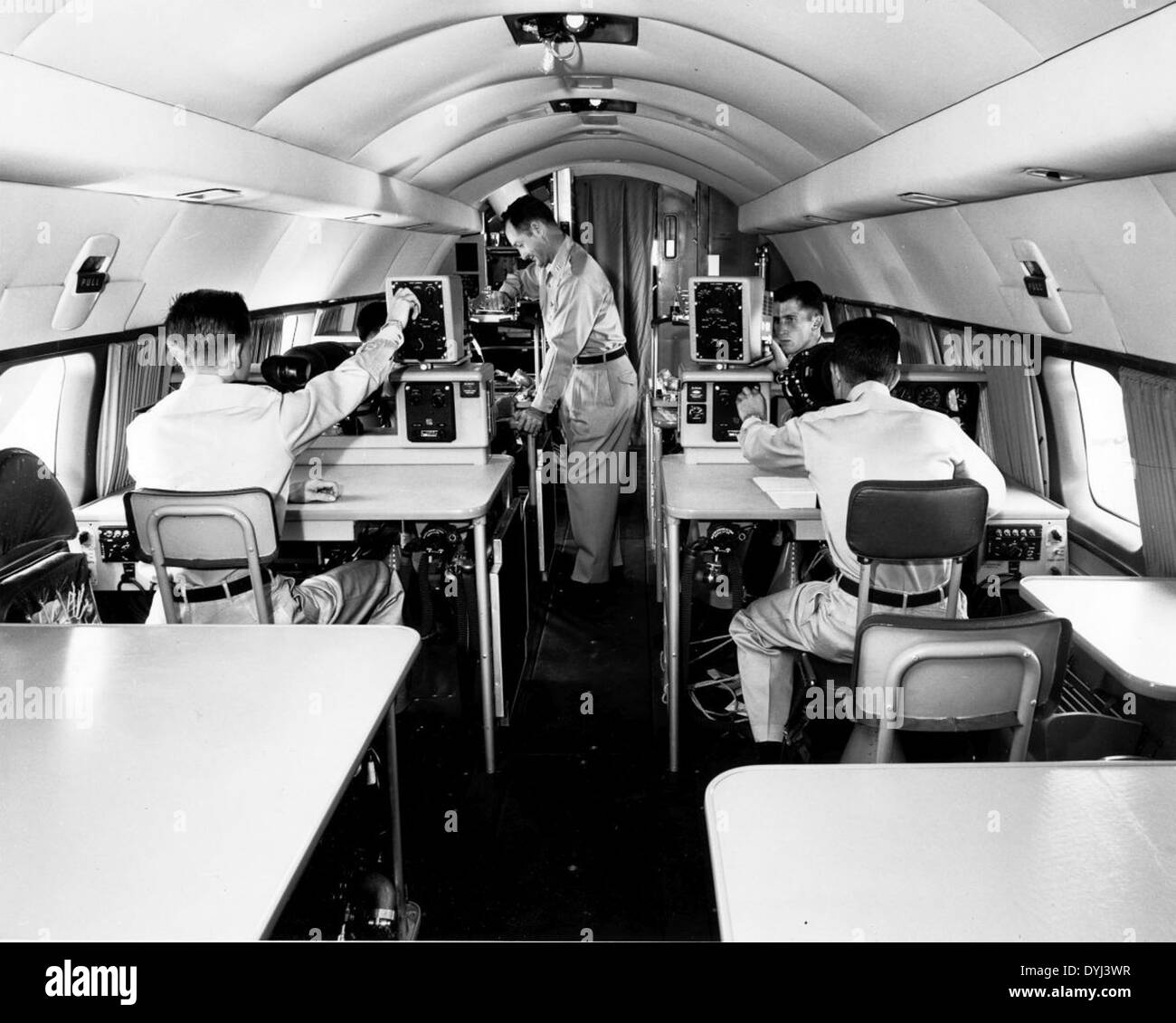 Convair T-29D navigation stations N30901 Stock Photo - Alamy