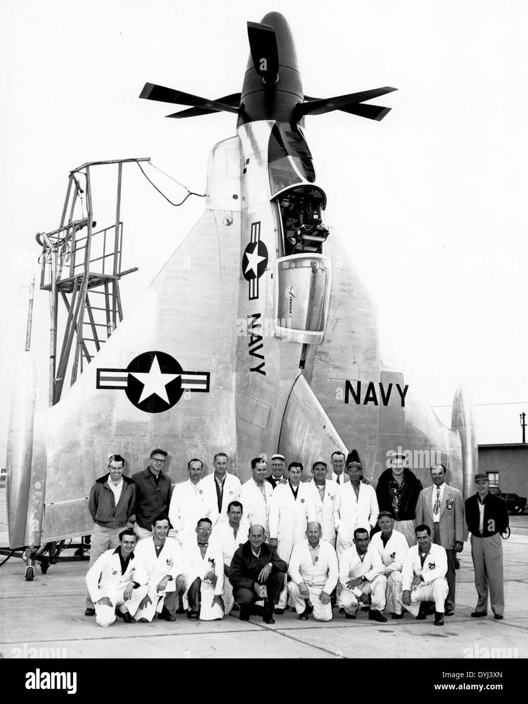 The Convair XFY-1 was a unique VTOL (Vertical Take-Off and Landing ...